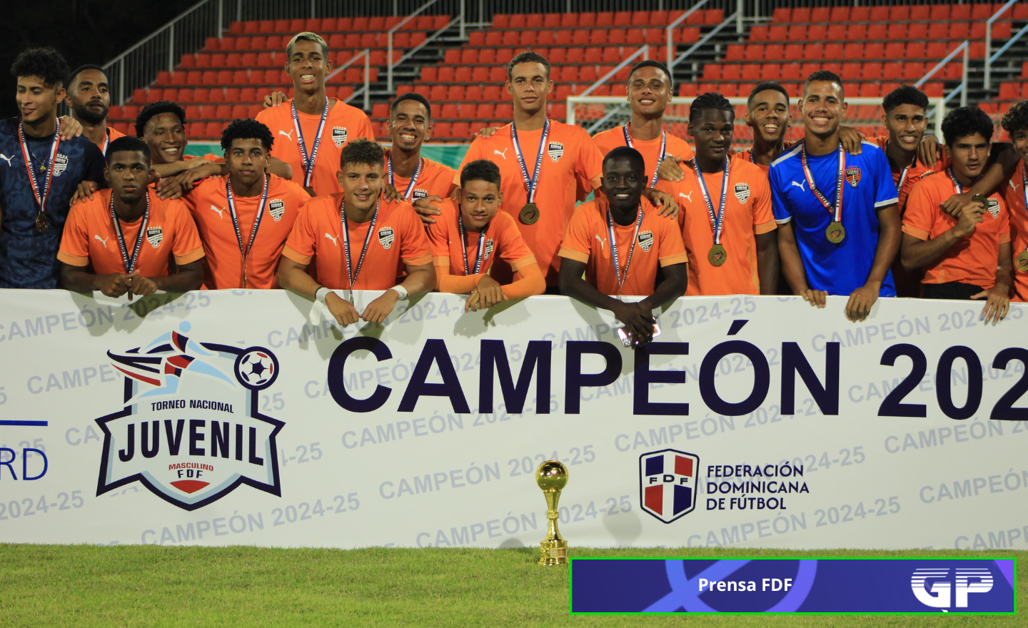 Cibao FC obtuvo el título del TNAC Juvenil 2025 de la FDF